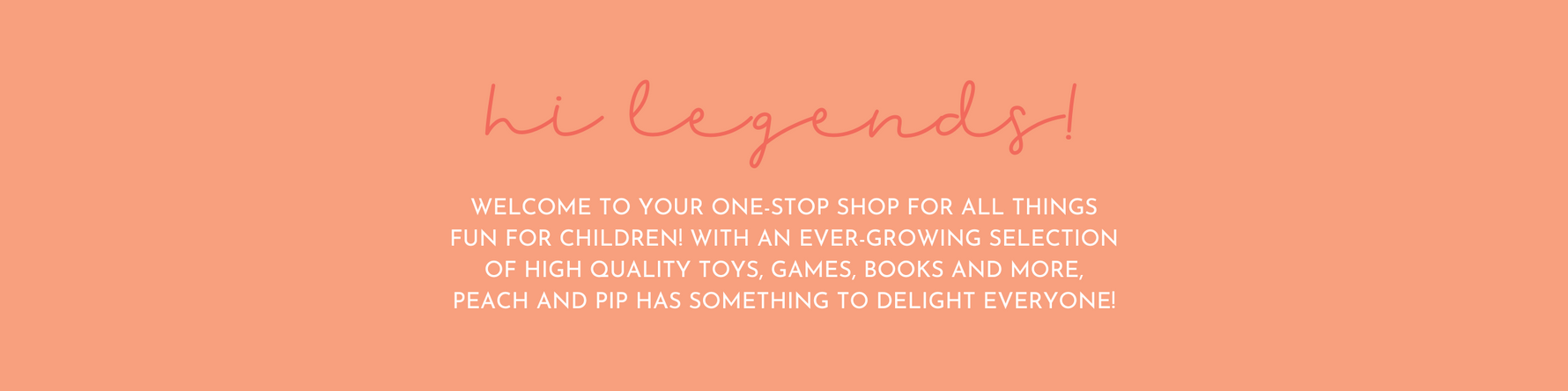 Peach and Pip – Peach & Pip